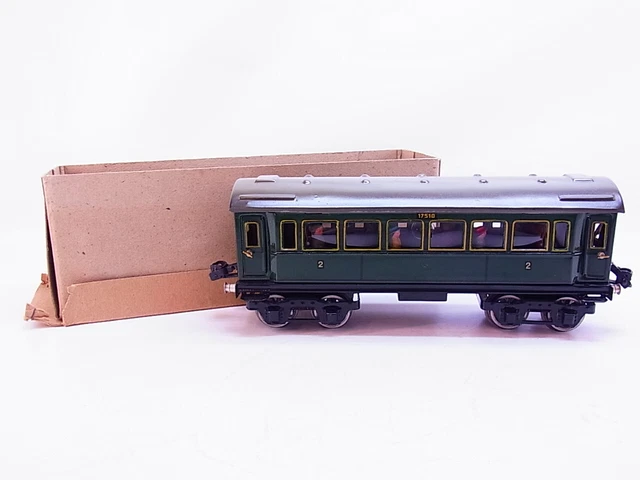 MÄRKLIN SPUR 0 17510 Personenwagen Innenbeleuchtung Figuren Blech EVP ...