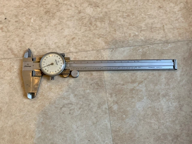 MITUTOYO DIAL VERNIER caliper £24.00 - PicClick UK