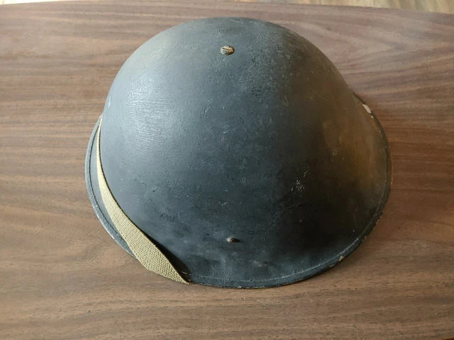 WW2 CANADIAN TORTOISE MkIII Helmet CDN Liner Size 7 1945 $300.00 ...