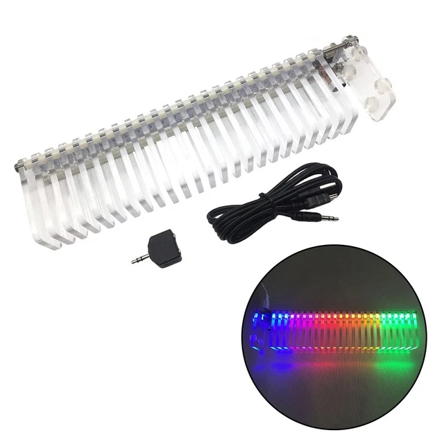 KS25 LED SOUND Visualizer Kit Audio Spectrum Analyzer with 6 Color and ...