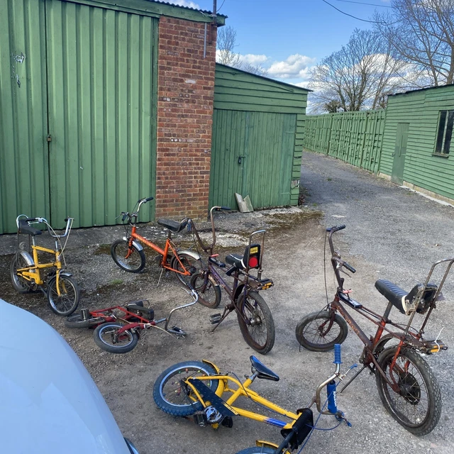 1970S RALEIGH CHOPPERS Mk2 Tomahawk Commando Strika Job Lot Barn Find £ ...