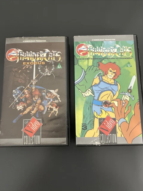 THUNDERCATS - EXODUS & Ghost Warrior/ Return to Thundera (VHS) £12.99 ...