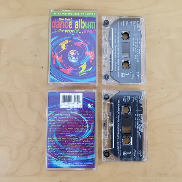 THE BEST DANCE Album In The World... Ever Double Cassette Tape Album Free P&P £9.99 - PicClick UK