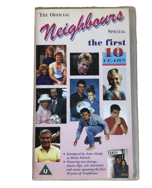 NEIGHBOURS USED SPECIAL The First Ten Years VHS Video Tape,Very Good ...