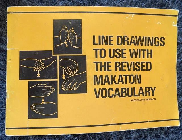 LINE DRAWINGS TO Use With Revised Makaton Vocabulary. Australian ...
