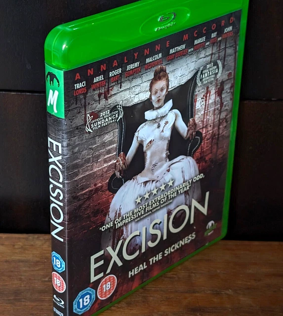 EXCISION BLU RAY 2012 Monster UK Edition Body Horror Annalynne McCord ...