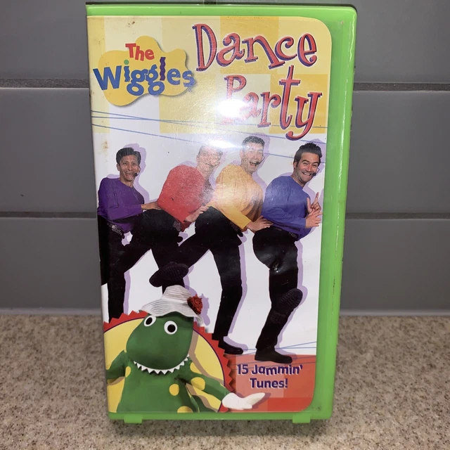 WIGGLES, THE: WIGGLES Dance Party (VHS, 2001) 15 Jammin Tunes Tested £7 ...