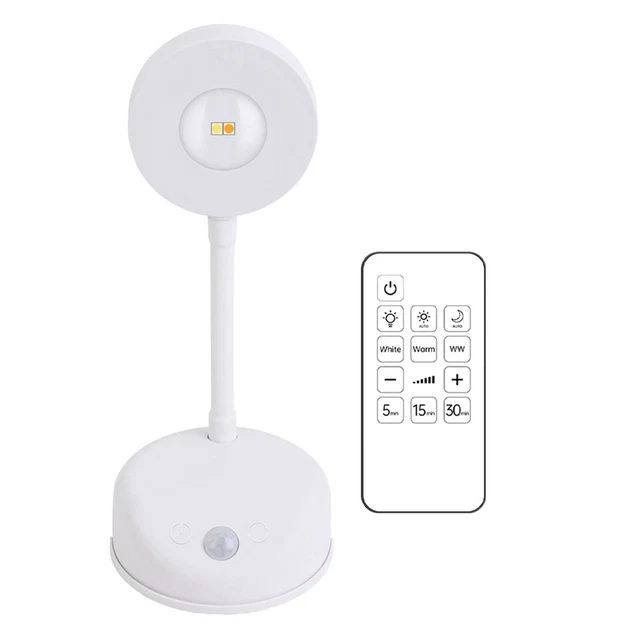 2200MAH 'S EYE Bulb Motion Sensor Light Battery Operated 3 Color ...