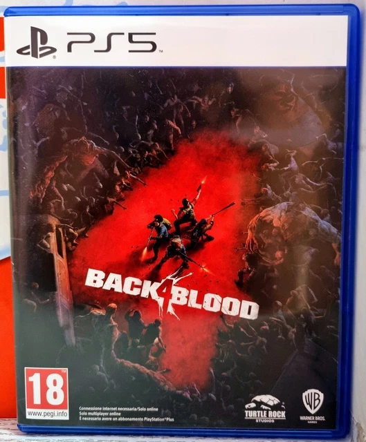 BACK4BLOOD BACK 4 Blood - Ps5 Playstation 5 Versione Italiana Come ...