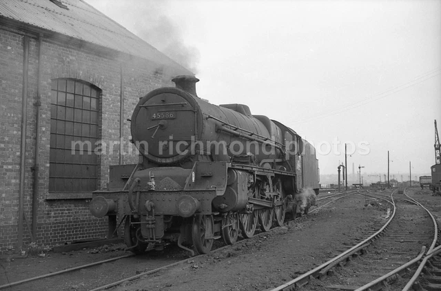 BRISTOL ST. PHILIPS Marsh Jubilee 45586 Mysore 30.6.63 Railway Negative ...