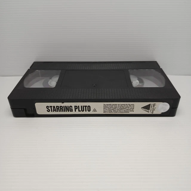 VHS WALT DISNEY Cartoon Classics Starring Pluto (VHS, 1991) (VHS Tape ...