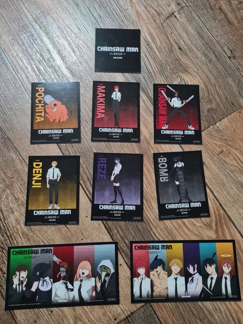 CHAINSAW MAN: REZE Arc The Movie Exklusive Sammelkarten Set EUR 1,00 ...
