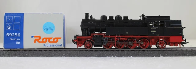 ROCO 69256 DAMPFLOKOMOTIVE BR 93.5-12 der DRG aus Sammlung mit OVP AC ...