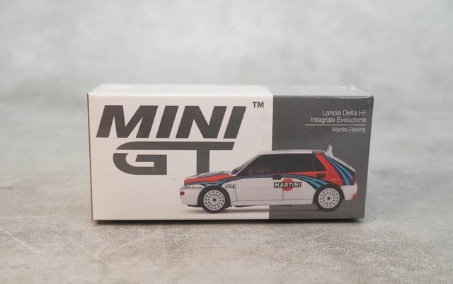 MINIGT MINI GT Lancia Delta HF Integrale Evoluzione Martini Racing £16. ...