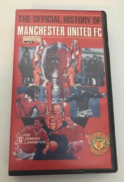 VHS VINTAGE 1988 The Official History of Manchester United Fc $25.00 ...