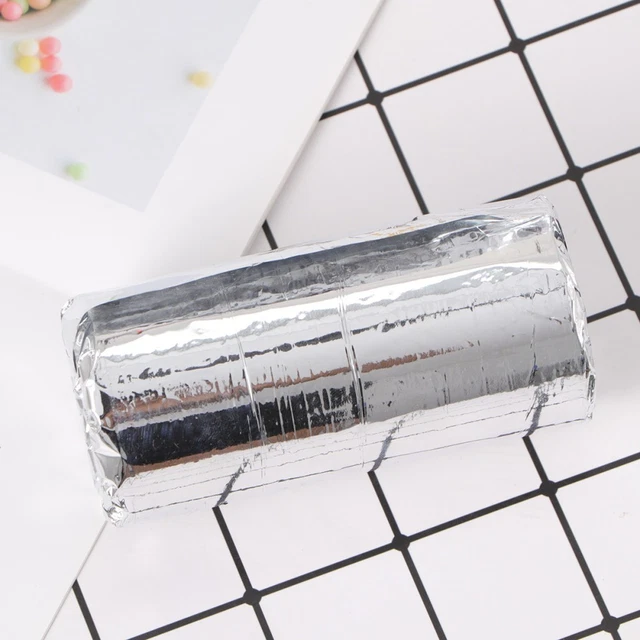 3 ROLLS TIN Foil Paper Special Tinfoil Perm Styling Tool Nail Polish ...