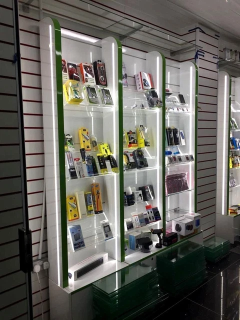 MOBILE PHONE DISPLAY Counter Kiosk, Rmu Unit Mobile Phone Accessories ...