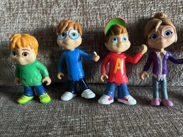 MATTEL ALVIN & The Chipmunks Movie Eleanor Jeanette Alvin Theodore ...
