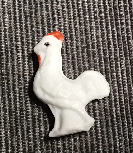 FÈVE ÉMAILLÉE RANQUE Ducongé Coq EUR 18,00 - PicClick FR