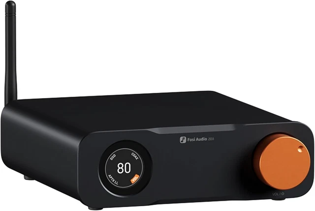 FOSI AUDIO ZD3 Desktop DAC Preamp, Fully Balanced Digital to Analog ...