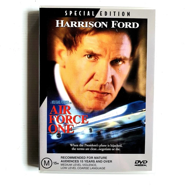 AIR FORCE ONE DVD 1997 Action Thriller Epic Harrison Ford Region 4 VGC ...