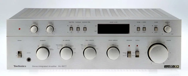Technics Su 8077 Amplificatore Hi Fi Vintage Funzionante Eur 230 00