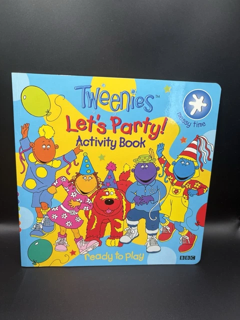 TWEENIES ACTIVITY BOOK ‘Let's Party’ Vintage 2000 CBeebies BBC Retro ...
