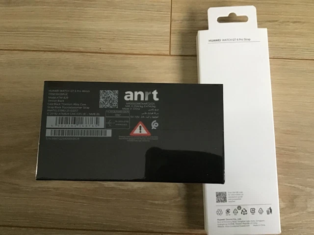 HUAWEI WATCH GT 6 Pro WiFi BT 46mm Smartwatch - Black + Free Strap BNIB ...