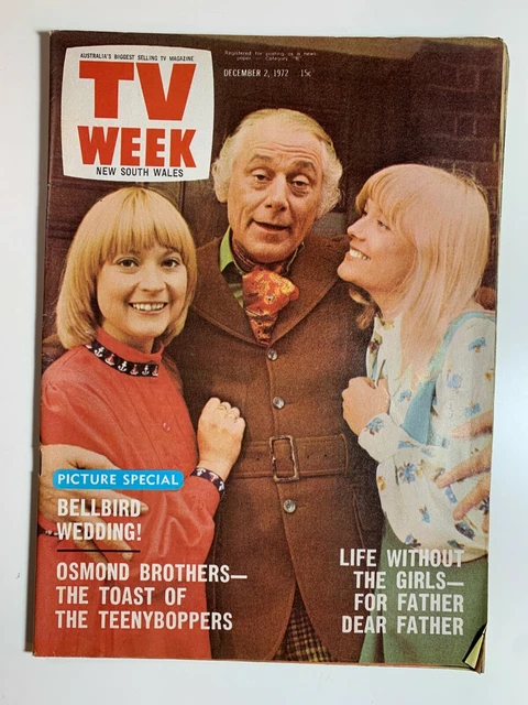 VINTAGE AUSTRALIAN MAGAZINE - NSW TV Week 2 December 1972 $35.00 ...
