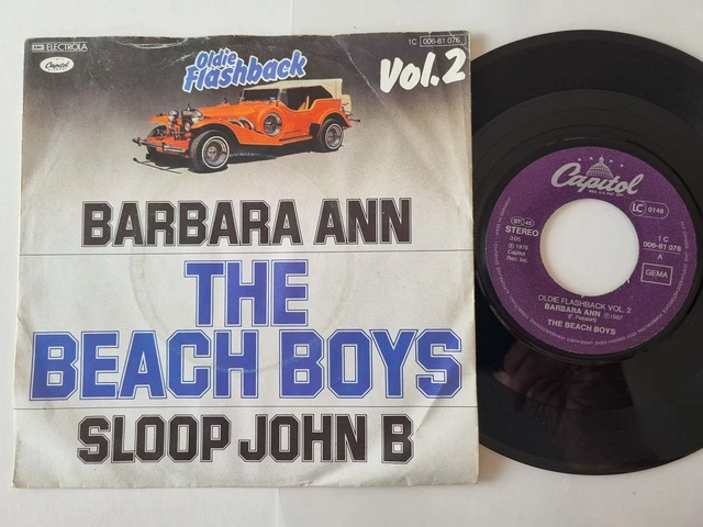 THE BEACH BOYS - Barbara Ann/ Sloop John B 7'' Vinyl Germany EUR 17,99 - PicClick FR