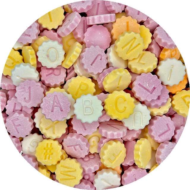 ABC LETTERS ALPHABET Letters 400g Pick n Mix RETRO SWEETS Party Early ...