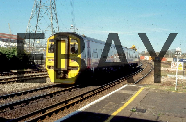 35MM RAILWAY SLIDE Class 158 DMU 158863 Copyright to Buyer £1.99 ...