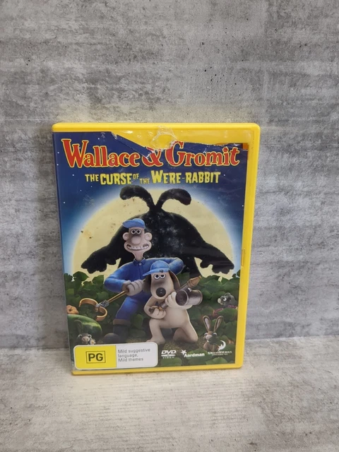 WALLACE & GROMIT: The Curse of the Were-Rabbit PAL DVD Region 2,4 $15. ...