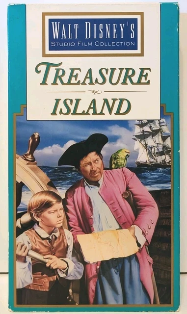TREASURE ISLAND - Vintage VHS - Walt Disney Studio Film Collection ...