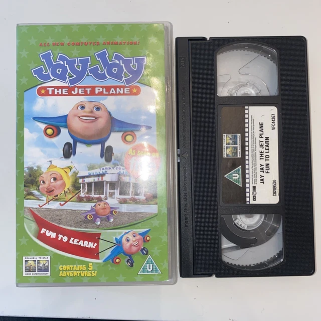 JAY JAY THE Jet Plane Fun To Learn Vhs Video Children’s £16.12 ...