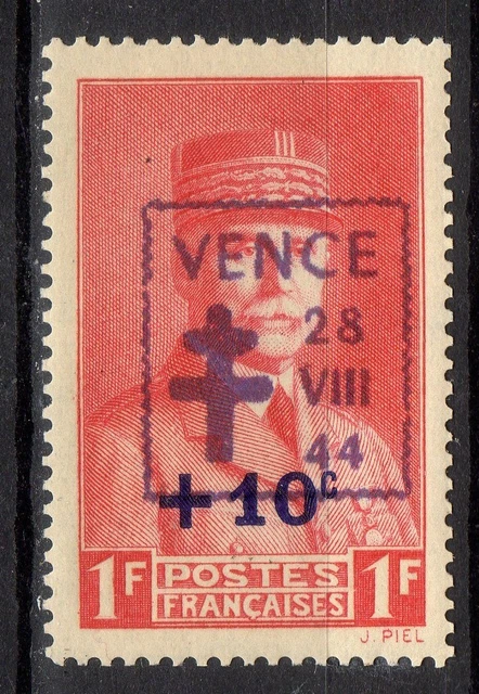 FRANCE ! TIMBRE ancien NEUF de la Libération de 1944 de VENCE EUR 9,99 ...