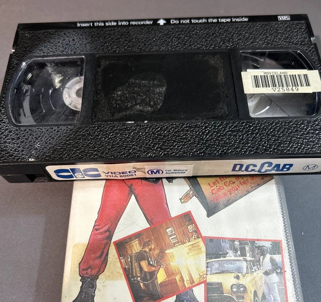 D.C. CAB VHS ~ Mr T Gary Busey IRENE CARA ~ 80s ~ Classic COMEDY DC CAB ...