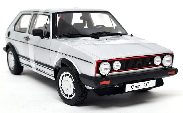 NEX 1/18 - Volkswagen Golf GTi MK1 Pirelli Silver 1982 Scale Diecast ...