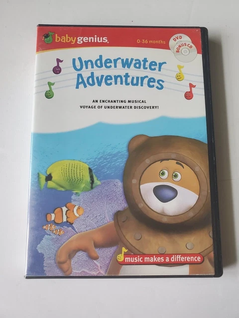 BABY GENIUS - Underwater Adventures (Canada DVD, 2004) 2 disc £4.94 ...