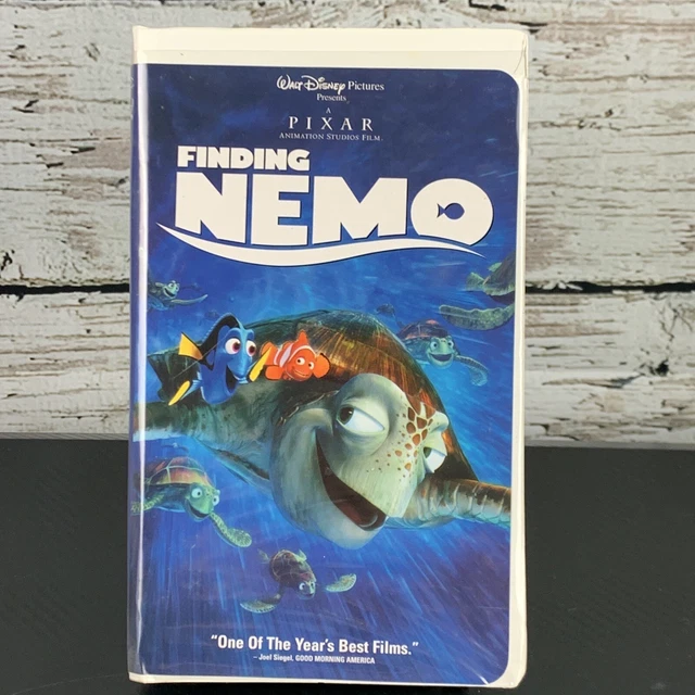 FINDING NEMO (VHS, 2003) Albert Brooks, Ellen DeGeneres, Alexander ...