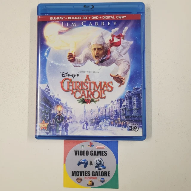 DISNEYS A CHRISTMAS Carol 3D (Blu-ray/DVD, 4-Disc Set) VERY GOOD SEE DESCRIPTION $16.17 ...