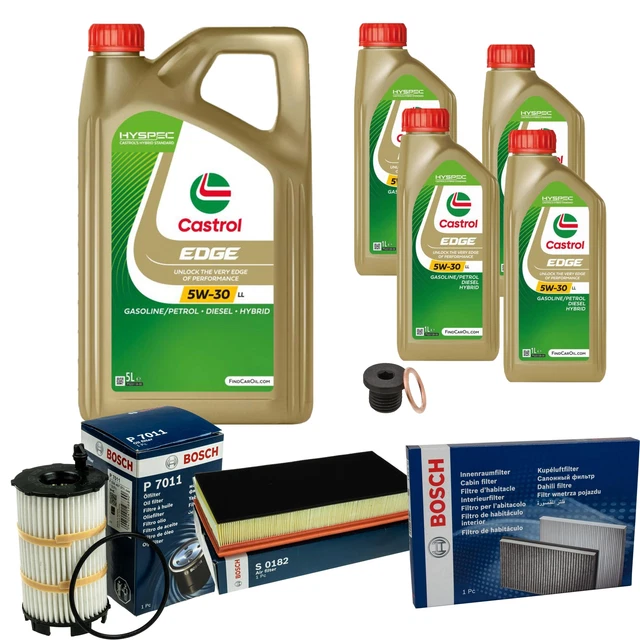 Llantas Audi 17 CASTROL EDGE TITANIUM FST 5W-30 LL 1L - Motorové Oleje ...