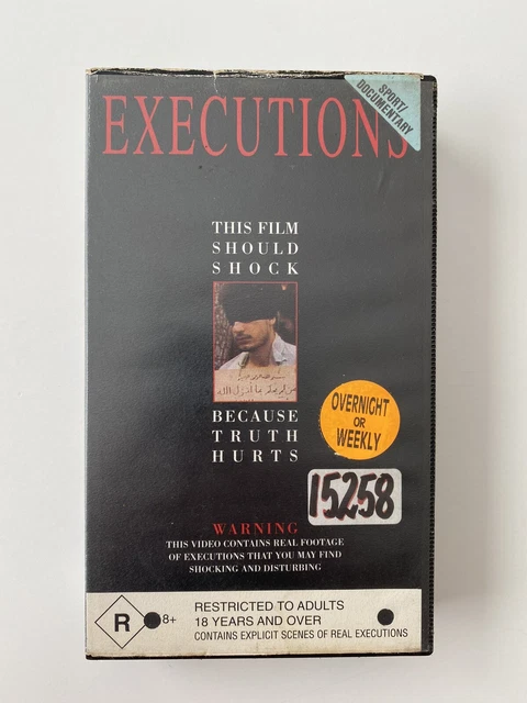 EXECUTIONS [VHS] EX-RENTAL Video Tape 1995 Mondo Documentary $14.95 ...