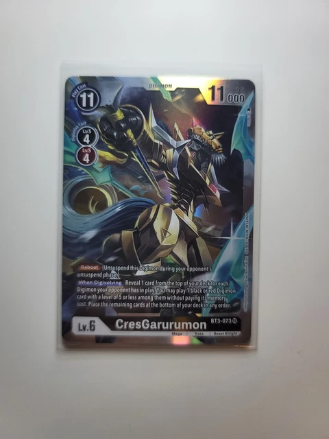 DIGIMON TCG - CresGarurumon BT3-073 - SR - NM $2.50 - PicClick CA