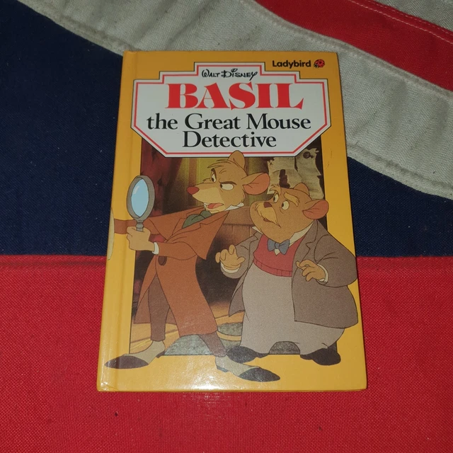WALT DISNEY'S BASIL The Great Mouse Detective VINTAGE LADYBIRD BOOKS ...