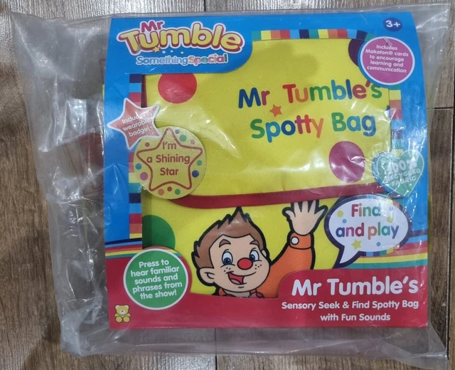 CBEEBIES SOMETHING SPECIAL / Mr Tumble Spotty Bag. £13.99 - PicClick UK