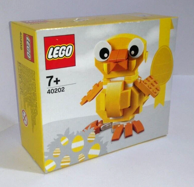 LEGO 40202 STATUETTA stagionale giallo pulcino giocattolo fattoria ...