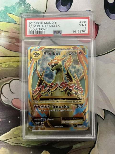 POKÉMON TCG MEGA Charizard EX XY Evolutions 101/108 Holo Full Art PSA 9 $82.80 - PicClick CA