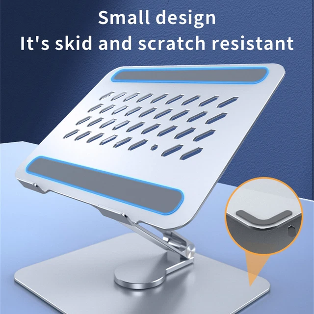 LAPTOP STAND ERGONOMIC Portable Laptop Riser Adjustable Height Laptop ...