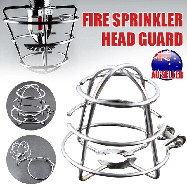 FIRE SPRINKLER HEAD Protection Frame Recessed Fire Sprinkler Headguard ...